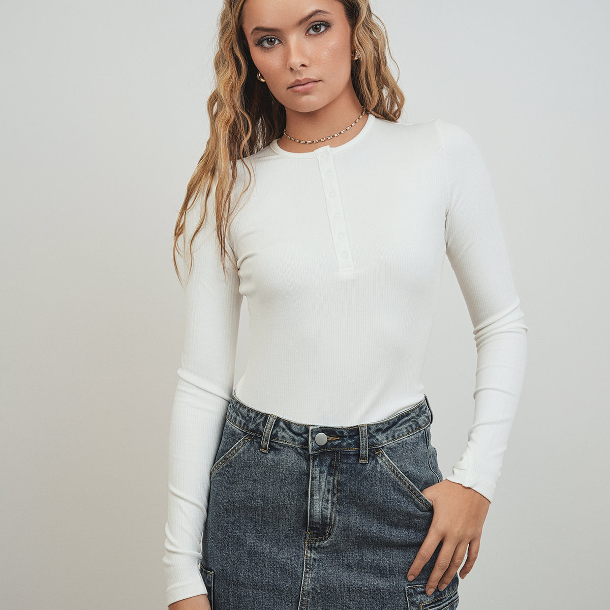 Soft Rib Henley – udelny.com
