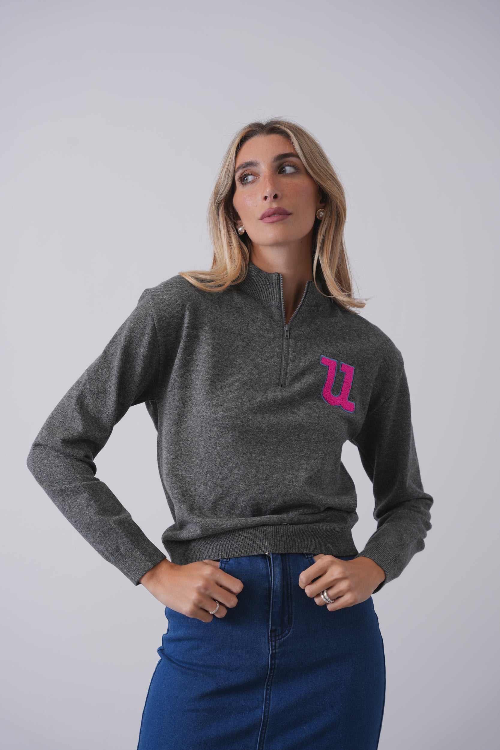 Varsity Knit Top – udelny.com